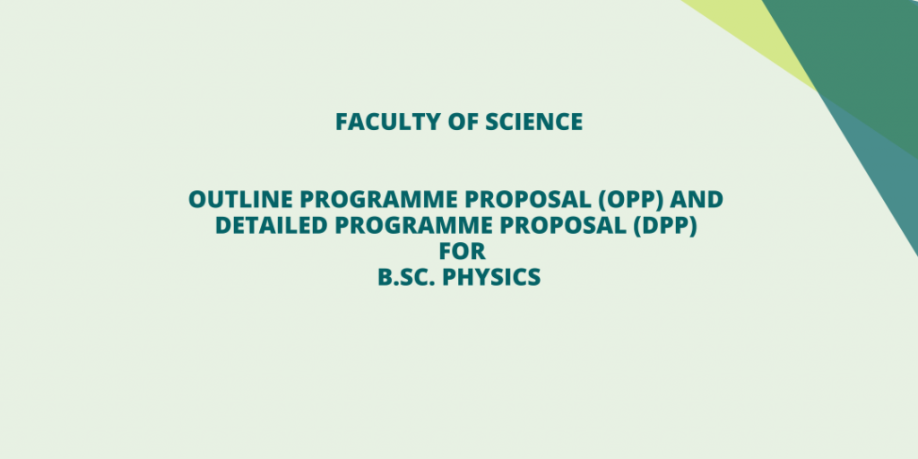 B.Sc Physics | Faculty of Science